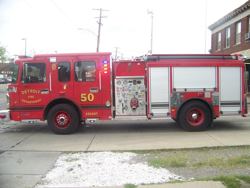 Detroit E-50 155407 Spartan/Smeal Engine - R&R Fire Truck Repair Inc